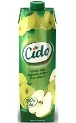 CIDO - Apple juice 1l (in box 15). Jolly Grocer