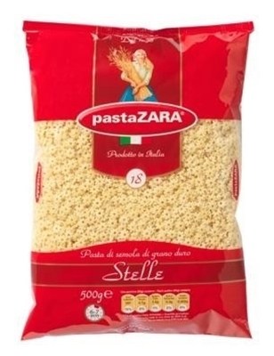 ZARA - Pasta ZARA Nr.18 / „Stelle” 500g (in box 20). Jolly Grocer