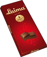 AERATED dark chocolate LAIMA 90g (in box 14). Jolly Grocer