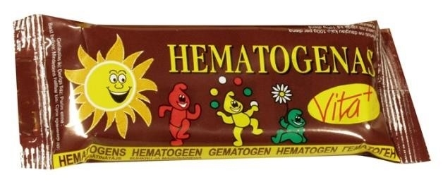 Hematogen - vita+bar 50g (in box 20). Jolly Grocer