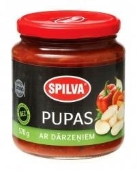 SPILVA - Baked beans with vegetables/ Pupinas ar darzeniem 0.580g (box ...
