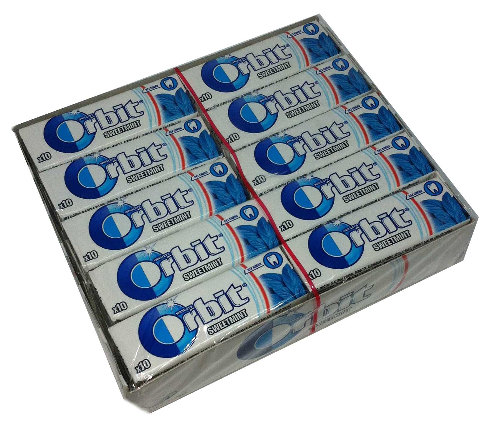 ORBIT SWEET MINT 14g (in box 30). Jolly Grocer