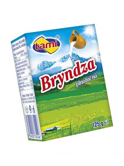 BRANZA CHEESE 125g TAMI/ BRYNDZA PLNOTUČNÁ 125g TAMI. Jolly Grocer