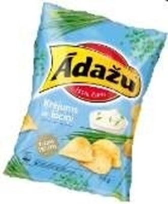 ADAZU - Crisps Sourcream and Spring Onion 160g (box* 18). Jolly Grocer