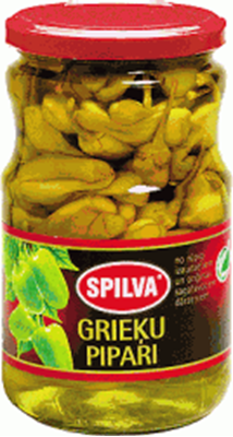 SPILVA - Greek Pepper 720ml (box*6). Jolly Grocer