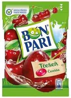 BON PARI CHERRY sac. 90 g (in box 10). Jolly Grocer