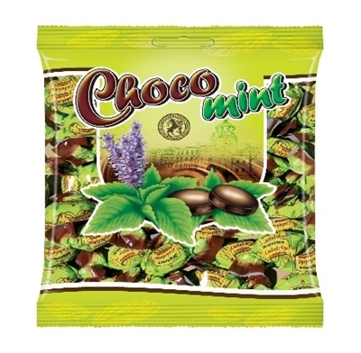 Mint Caramel in Chocolate (in box 10). Jolly Grocer