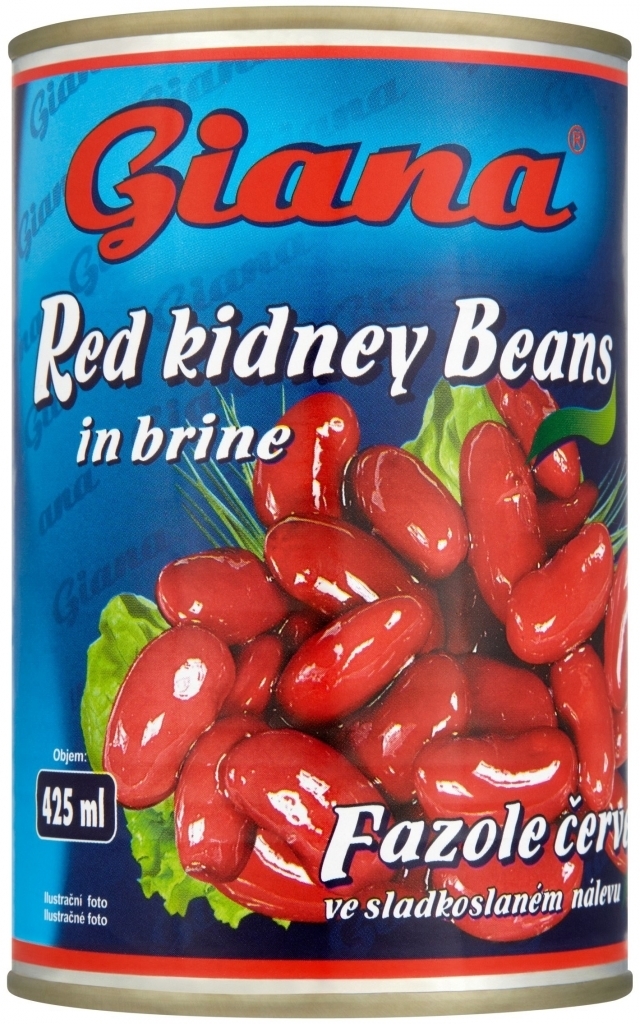 RED BEANS 425ml (in box 12). Jolly Grocer