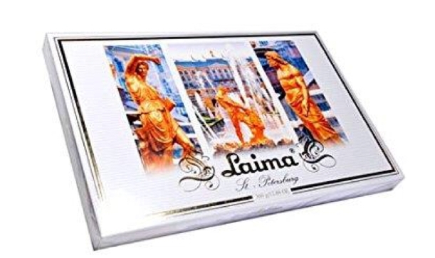 LAIMA - Dark chocolate assortment LAIMA 360g /S-Peterburg/ (box*12 ...