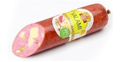 ADAZU GALA - Salami with cheese and pistachios 400g (box*36). Jolly Grocer