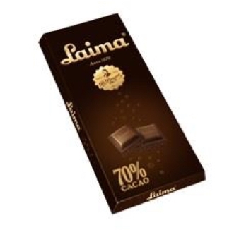AERATED bitter chocolate LAIMA 90g (box: 14). Jolly Grocer