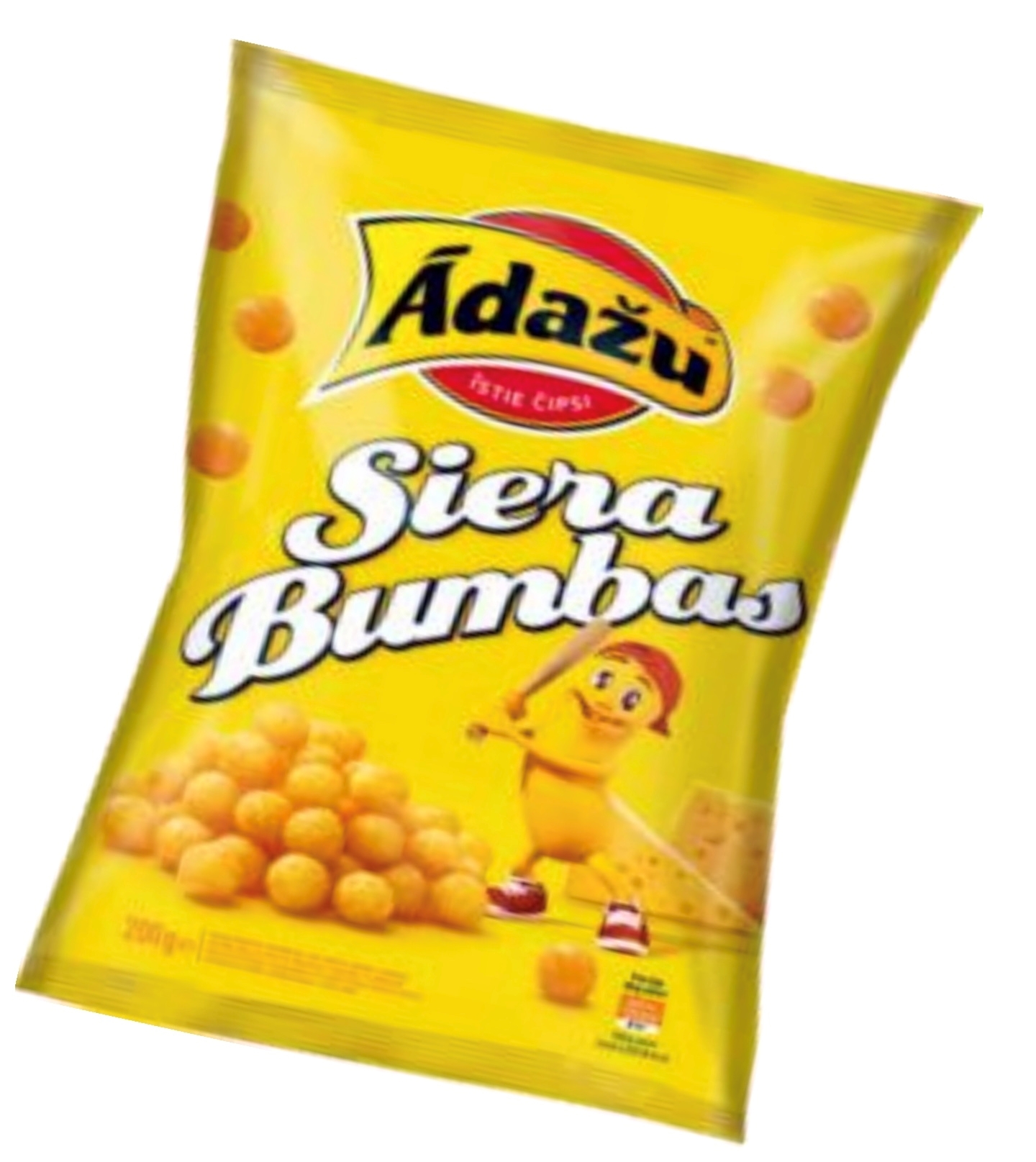 ADAZU - Corn snacks "Cheese Balls", 60g (box*28). Jolly Grocer