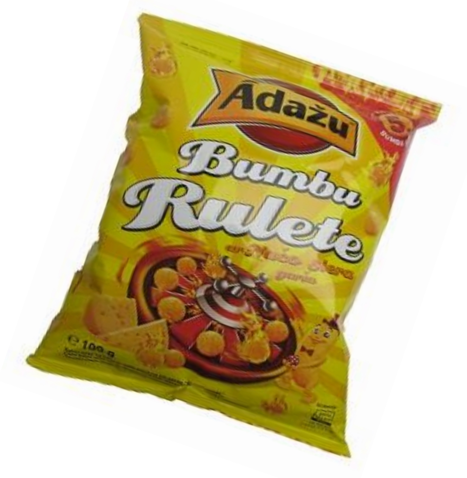 ADAZU - Corn snacks "Balls Roulette" with nacho cheese flavour, 100g ...