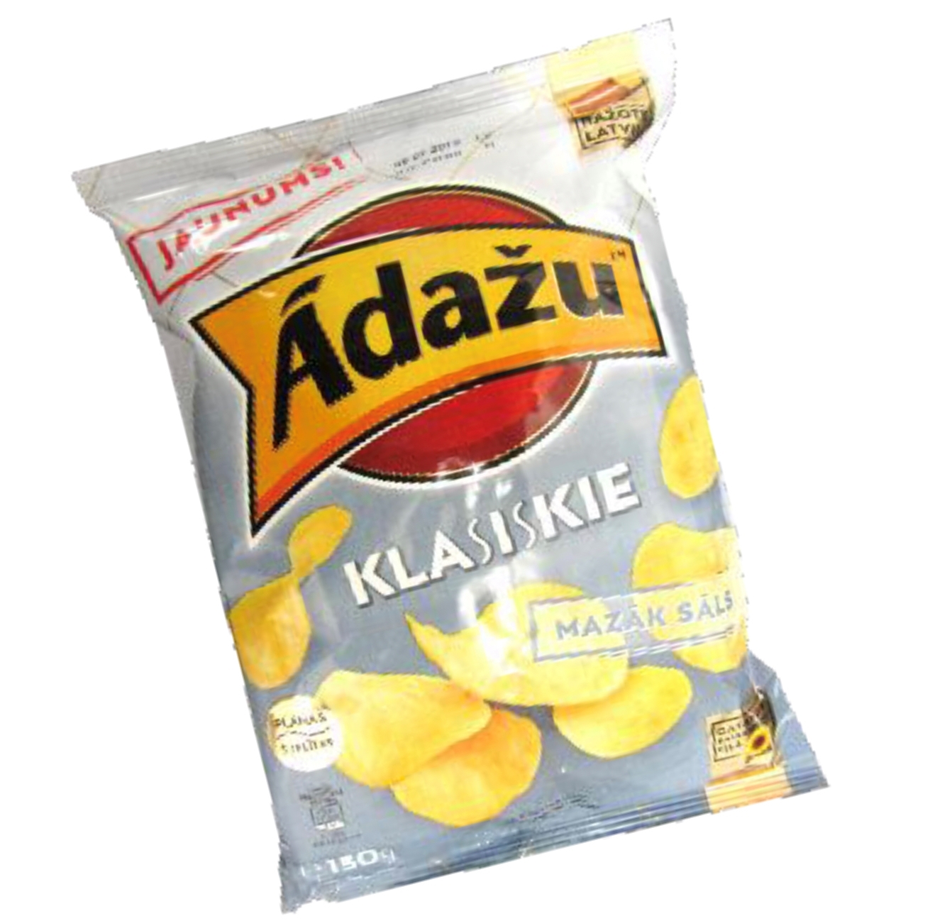 ADAZU - Chips "Classic" lightly salted, 150g (box*18). Jolly Grocer