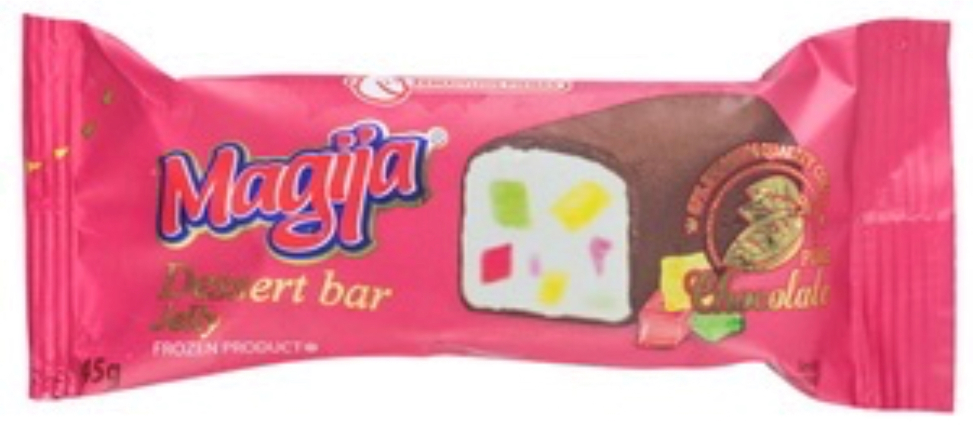 MAGIJA - Glazed curd cheese Magija wirh jelly pieces 23,4 % fat., 45g ...