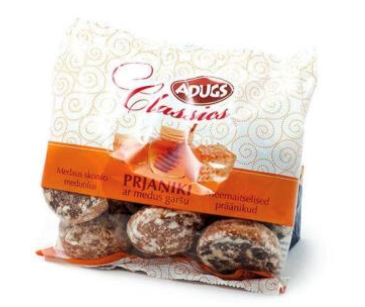 ADUGS - Gingerbread with honey taste, 250g (box*18). Jolly Grocer