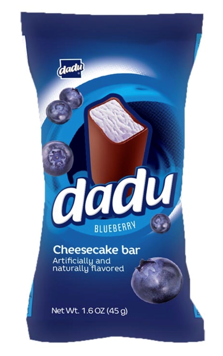 DADU - Blueberry sweet curd bars-45g (box*12). Jolly Grocer