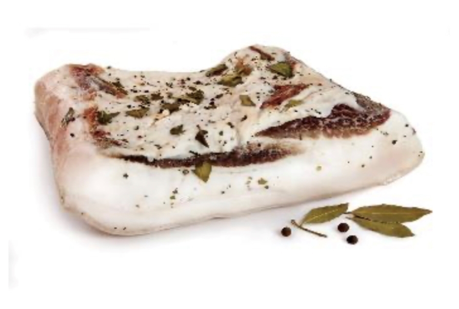 BM - Salted pork fat "Rokiskio", ±350g £/kg. Jolly Grocer