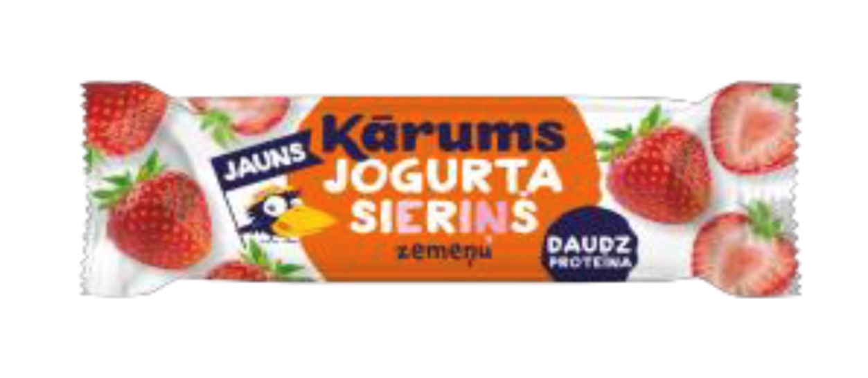 KARUMS - Strawberry yoghurt bar in Belgian shocolate coating 38g (box ...