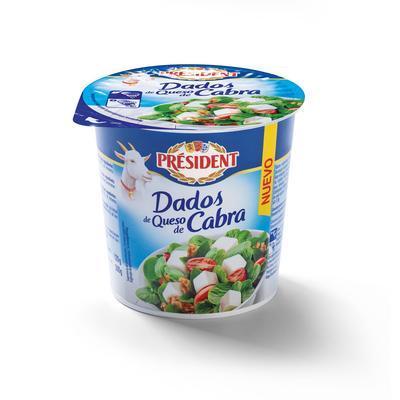 GOAT DICE PRESIDENT CHEESE 120g. Jolly Grocer