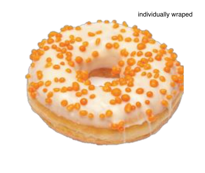 MANTINGA - DONUT with Mango filling 75g (box*36) £/pcs. Jolly Grocer