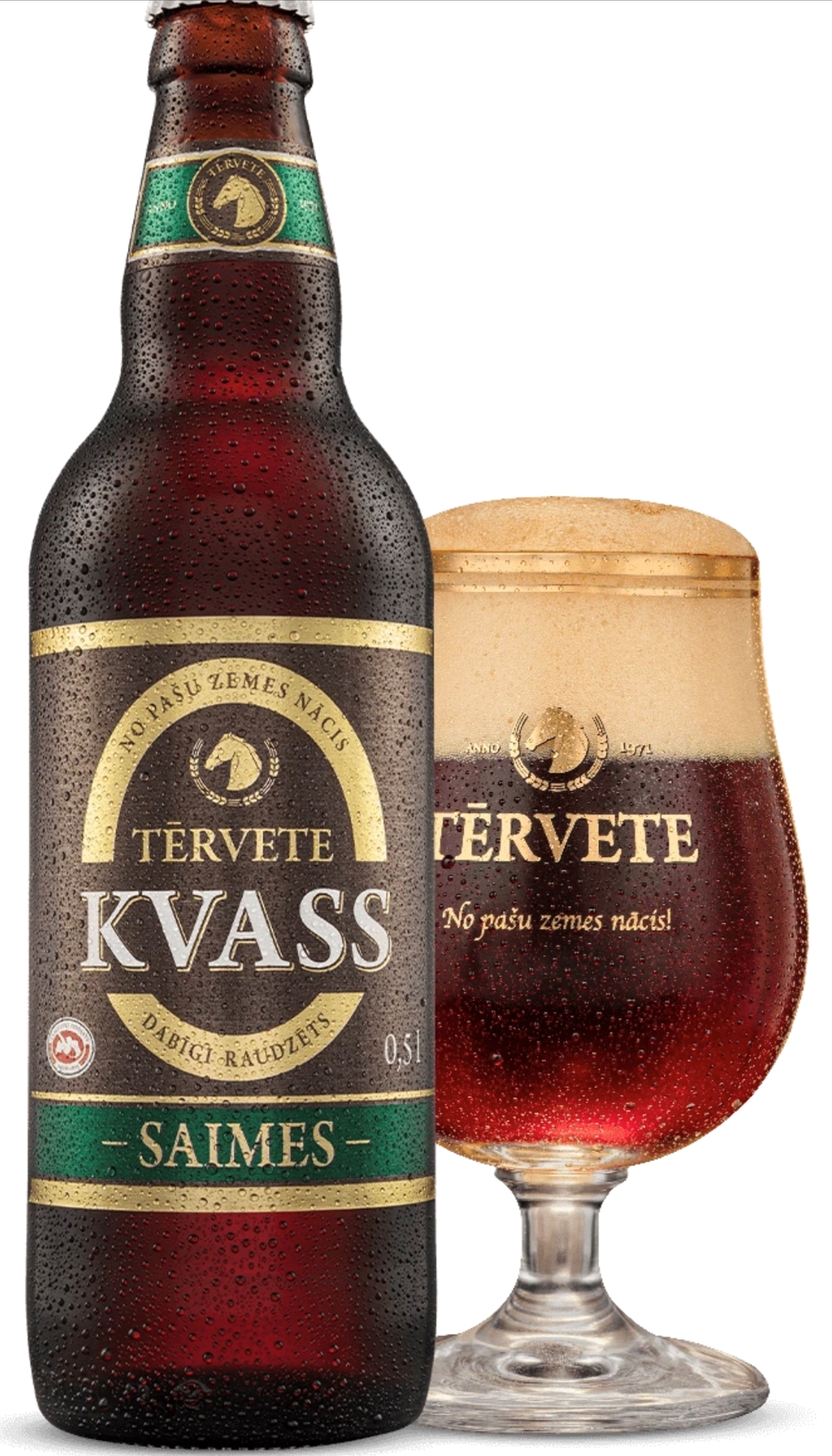 TERVETE - Kvass Tervete "Saimes" 0.5l (box*20). Jolly Grocer