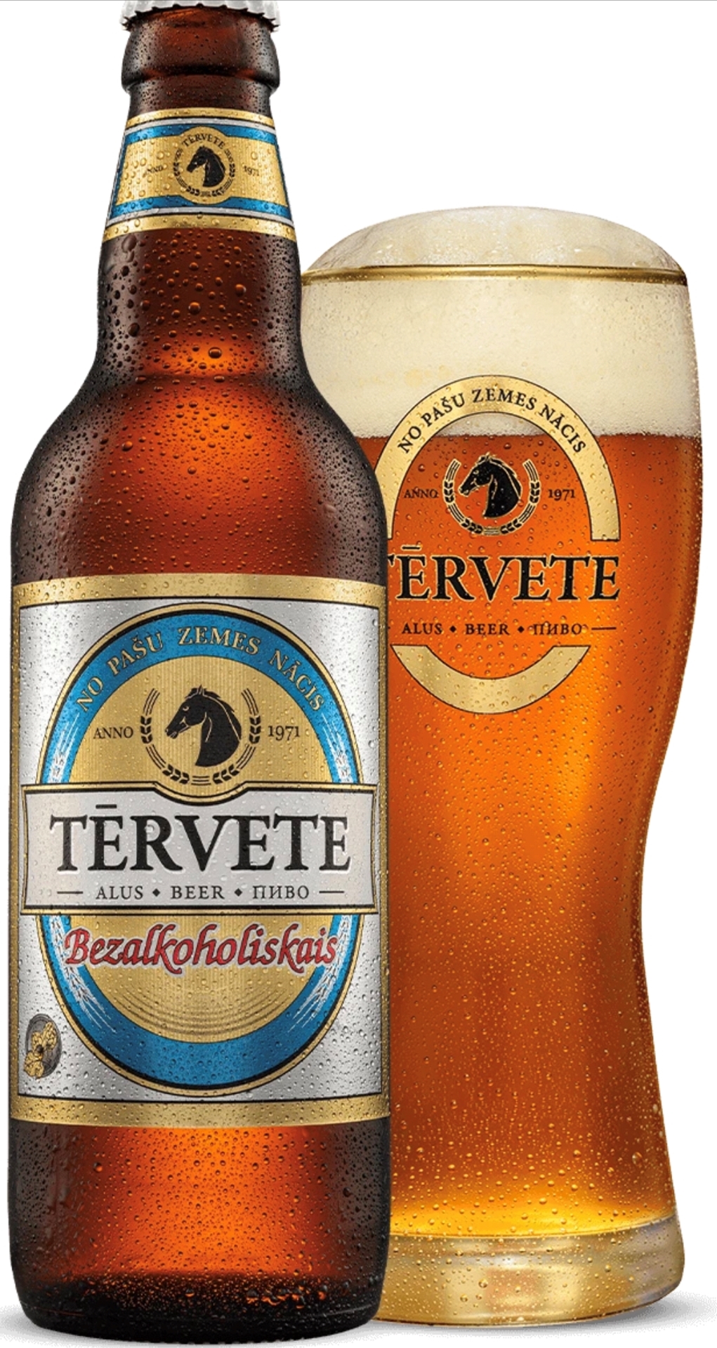 TERVETE - Beer Tervete Non-alcoholic 0.5l (box*20). Jolly Grocer