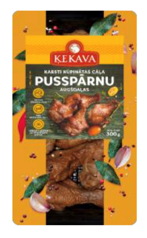 KEKAVA - Smoked chicken prime wings MAP, 0,3kg £/pcs. Jolly Grocer