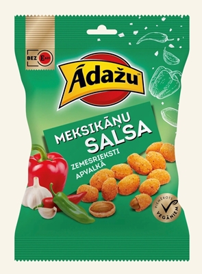 ADAZU - Coated peanuts with “Mexican Salsa’’ flavour, 140g (box*11 ...
