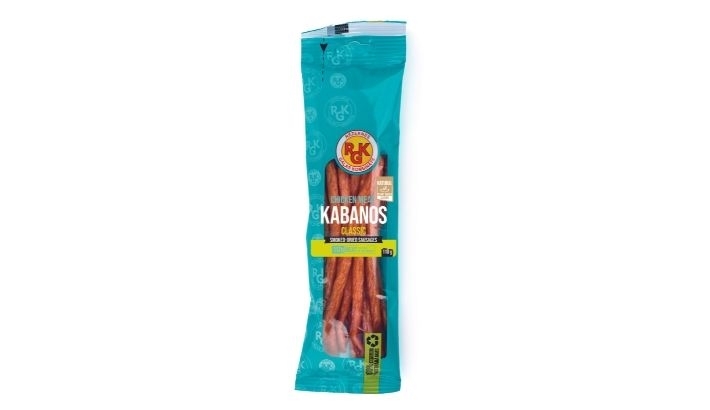 Rgk Chicken Kabanos With Flavor Smoked Driet Sausages 110g £pcs Jolly Grocer